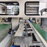 China 4 Axis CNC Machining Centre for Aluminium Profiles 6500mm X-Axis 9kW Spindle for sale