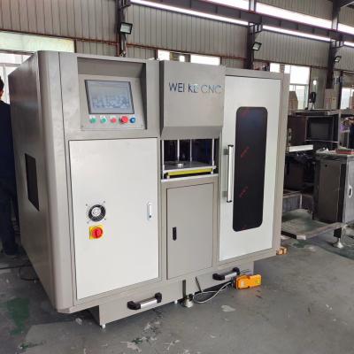 Cina Macchina di Mlling del fronte dell'estremità di CNC di 3 assi per UPVC e la finestra di alluminio e porta che fa con la lama per sega 350 in vendita