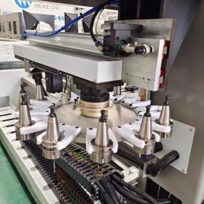 Cina 6500mm 7000mm Tipo di grondaio Fusoliera verticale di alluminio centro di lavorazione CNC finestra porta tenda sega da taglio per pareti in vendita