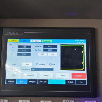 Cina Taglio macchina per la produzione di finestre per porte in alluminio per fresatura cnc in vendita