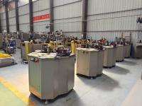 China Aluminum Profile Corner Crimping Machine 160mm Height Automatic Corner Combining Front Position Up Down for sale