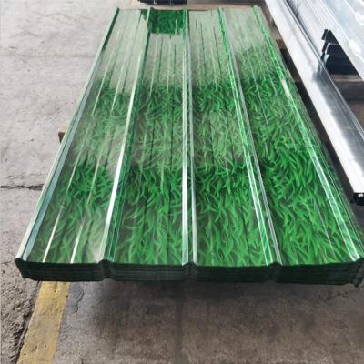 Cina Fogli di acciaio ondulato rivestito a colori 600 mm - 1500 mm Fogli di acciaio galvanizzato in vendita