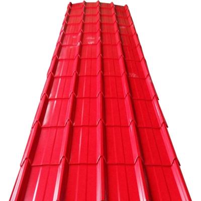 Cina Colore rivestito PPGI foglio ondulato 1400mm - 1799mm pannelli di copertura metallica ondulata in vendita