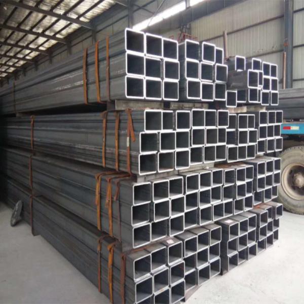 Quality Rectangular Black Hollow Section Q235 Square Metal Tube 12M RHS SHS for sale