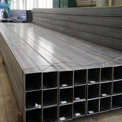 China Rectangular Black Hollow Section Q235 Square Metal Tube 12M RHS SHS for sale
