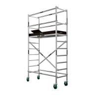 China Highly Reusable Q235 Safe Ringlock Scaffolding Frames And Planks for sale