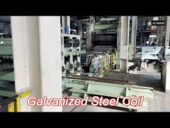 Zero Spangle gegalvaniseerde stalen spoel 4m - 12m gegalvaniseerde warmgewalste spoel