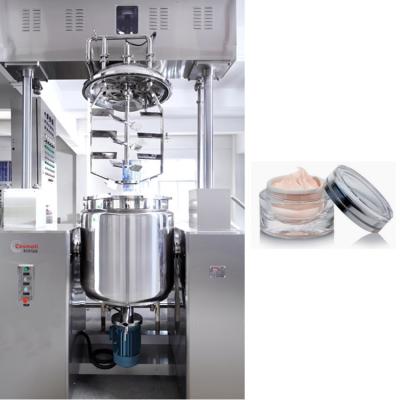 China Cream Ointment Vacuum Homogenizer Emulsifying Machine High Shear Mixer for sale