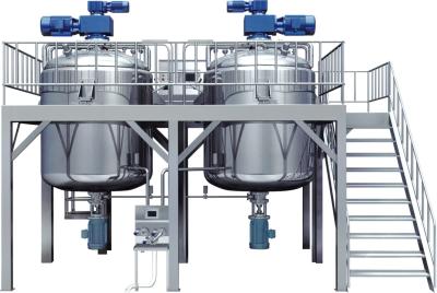 China Stainless Steel Liquid Soap Making Machine Washing Liquid Soap Production Line for sale