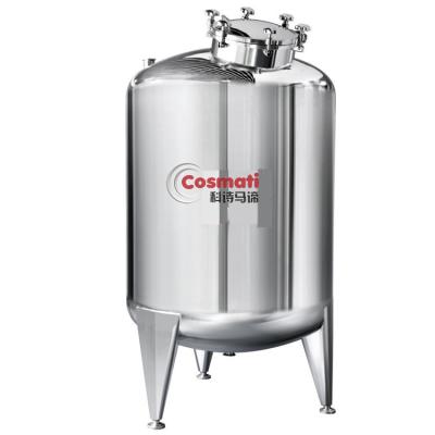 China 316L 304 Stainless Steel Hot Water Sealed Liquid Storage Tank For Cosmetics for sale