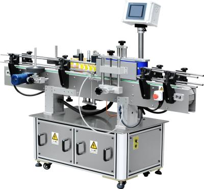 China Automatic Round Reagent Bottle Labeling Machine High Speed Horizontal for sale