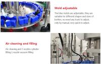 China Automatic Viscous Liquid Cream Filling Machine with Capping 2000-3000 BPH for sale