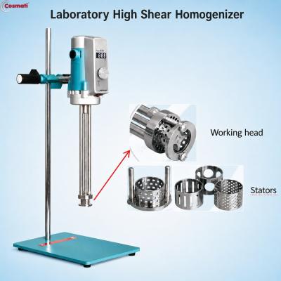China Lab Homogenizer Mixer Cosmetic Making Shampoo Liquid Foundation Emulsifier for sale
