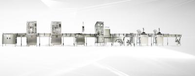 China Automatic aerosol body spray filling line aerosol can spray filling capping machine for sale