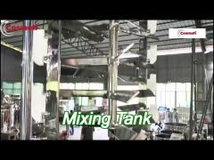 toothpaste production line shampoo mixing tank hand cream making machine