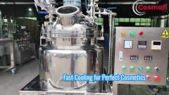 50L vacuum emulsifier tank