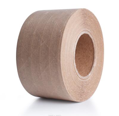 China Acryl Geactiveerde Breekbare Kraftpapier-Document Plakband die 150MIC verpakken Te koop