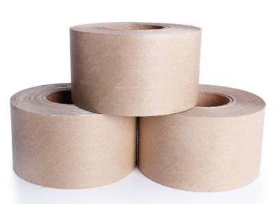 China Acryl Geactiveerde Breekbare Kraftpapier-Document Plakband die 150MIC verpakken Te koop