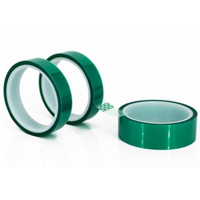 Cina Rivestimento termoresistente della polvere del poliestere dell'ANIMALE DOMESTICO del nastro protettivo di verde del silicone in vendita