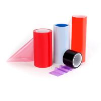 China Soft Polyester CPP plastic Protective Film Roll Packing Printing Custom Logo for sale