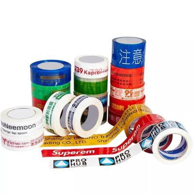 Cina Personalised Design White Printed BOPP Custom Logo Packaging Adhesive Tape in vendita