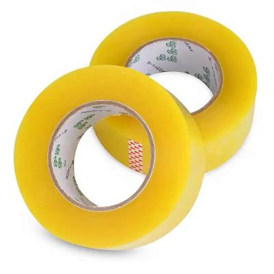 Cina Yellow Color Printing Adhesive Bopp Packaging Sealing Tape Customized in vendita