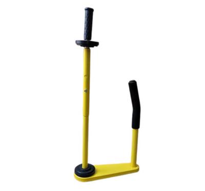Cina Yellow Metal Multicolor Lightweight Durable Manual Stretch Film Handle Dispenser Holder For 16'' 18'' Stretch Film in vendita