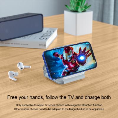 Cina Magnetico 3 in 1 stazione di ricarica wireless pieghevole per il supporto del telefono cellulare in vendita