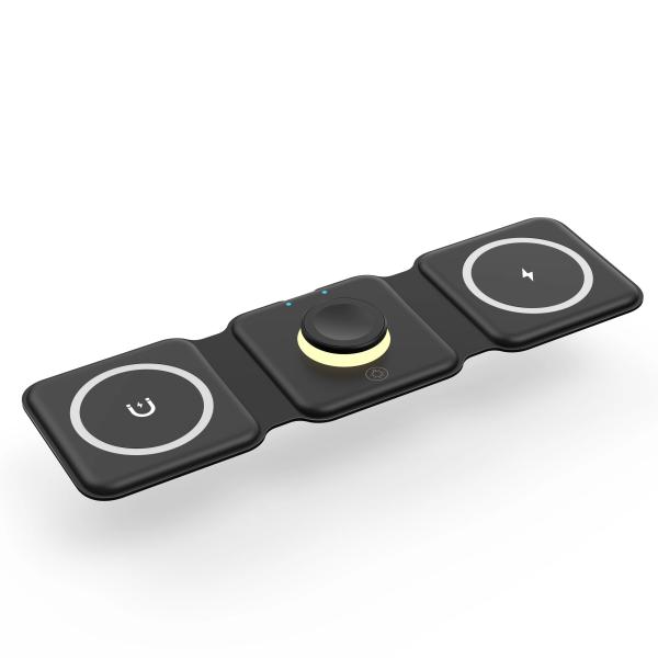 Quality Custom Warmer Wireless Charging Night Light 3In1 Magnetic 15W Fast Charging for sale