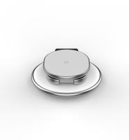China Metal 3 in 1 360 Rotating Wireless Charger 15W Fast Charging Custom Logo Qi for sale