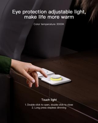 China Warmer Night Light 2 in 1 draadloos oplaadstation Fast Magnetic 98g 15W Te koop