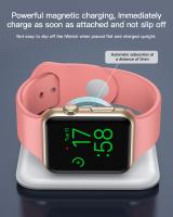 China Plastic Wireless Apple Smartwatch Charger 5V 1A with 1m Type-C Cable for sale