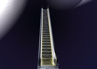 Cina Scala mobile della balaustra che accende la striscia di Illumination LED RGB della guardia della spazzola del corrimano in vendita