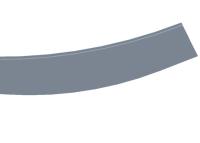 China St Escalator Balustrade Escalator Skirt Panel Upper Curve for sale