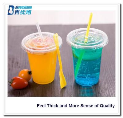 China crystal clear cups plastic for sale