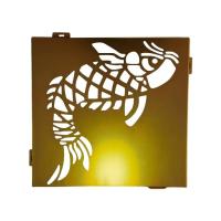 China Customized Fireproof Aluminum Veneer Panel 2mm Thick for Curtain Wall Cladding for sale