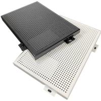 China Customized Aluminum Perforated Panel 0.5-5mm Thickness for Wall Cladding for sale