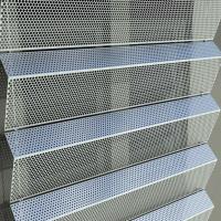 China Perforated Corrugated Aluminum Sheet 0.5-6.0mm Customized for Wall Cladding for sale