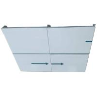 China Recyclable Corrugated Aluminum Composite Panel Custom Length 0.1-2.0mm A2 Fire Rated for sale