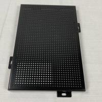 China Customized Perforated Aluminum Solid Panel 0.5-5mm Thick for Curtain Wall Cladding for sale