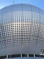 China Customized Perforated Aluminum Solid Panel 0.5-5mm Thick for Curtain Wall Cladding for sale