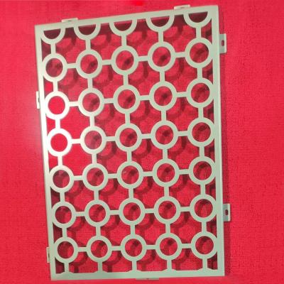 China Panneau de revêtement murale en aluminium perforé sur mesure et matériau de décoration de bâtiment for sale