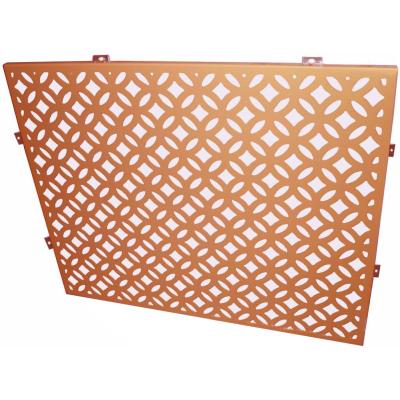 China Panneau d'aluminium perforé à haute résistance pour revêtement et décoration de murs de rideau for sale