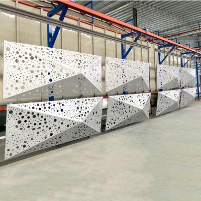 A1100 Or A3003 High Quality Aluminum Sheet With Perforated Patterms For Screen Decoration