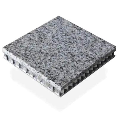China Lichte granite aluminium honingraatcompositopaneel voor gebouwdecoratie Te koop