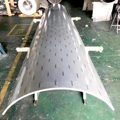 中国 建築のためのカスタマイズ可能なアルミニウムハニーコムサンドイッチ複合パネル 販売のため
