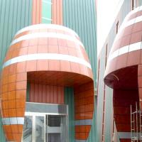 China Custom Aluminum Cladding Panels 2.0mm Thickness for Building Facade Wall Cladding for sale
