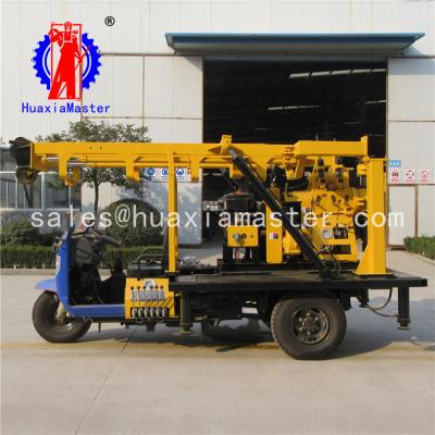 China XYC-200A Tricycle-Mounted Hydraulic Core Drilling Rig,truck mounted drilling machine,,removable drilling rig, for sale