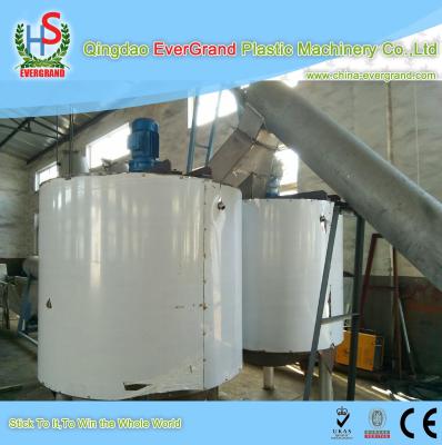 Cina ANIMALE DOMESTICO che ricicla la linea di produzione bottiglia di plastica che ricicla iso del CE a macchina di potere 100KW in vendita