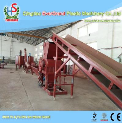 Китай бутылки ЛЮБИМЧИКА отхода 500kg/h рециркулируя машину для хлопьев задавливая рециркулирующ моя суша линию продается